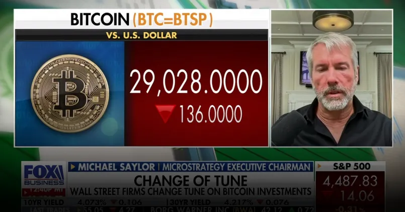 ป๋า Michael Saylor ให้สัมภาษณ์! ชี้ Bitcoin กำลังเป็นที่ต้องการในหลายสถาบัน - CryptoSiam