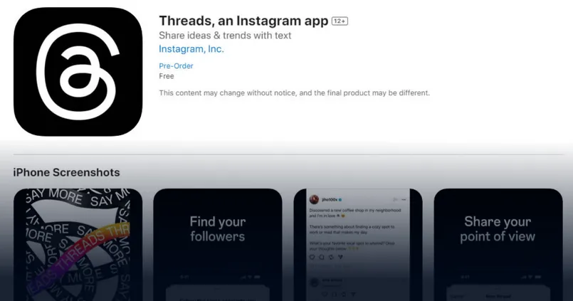 นับถอยหลังอีกหนึ่งวัน! Meta เตรียมเปิดตัวแพลตฟอร์ม 'Threads' - หวังดึงผู้ใช้งานจาก Twitter ...