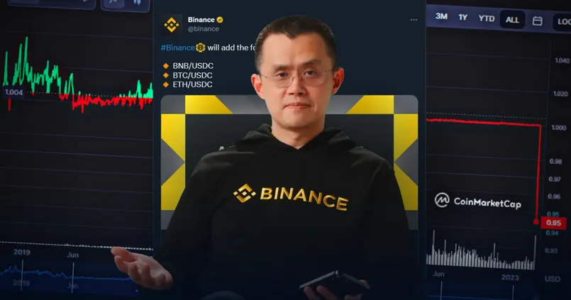 Binance สวนกระแส! ประกาศเปิดคู่เหรียญใหม่ ‘BTC/USDC’ พร้อมอีก 2 คู่ แม้ USDC ยังท่าทีน่าเป็นห่วง ...